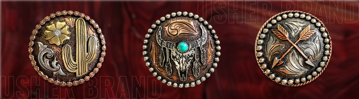 All Conchos – Page 2 – Usher Brand Silver & Saddlery