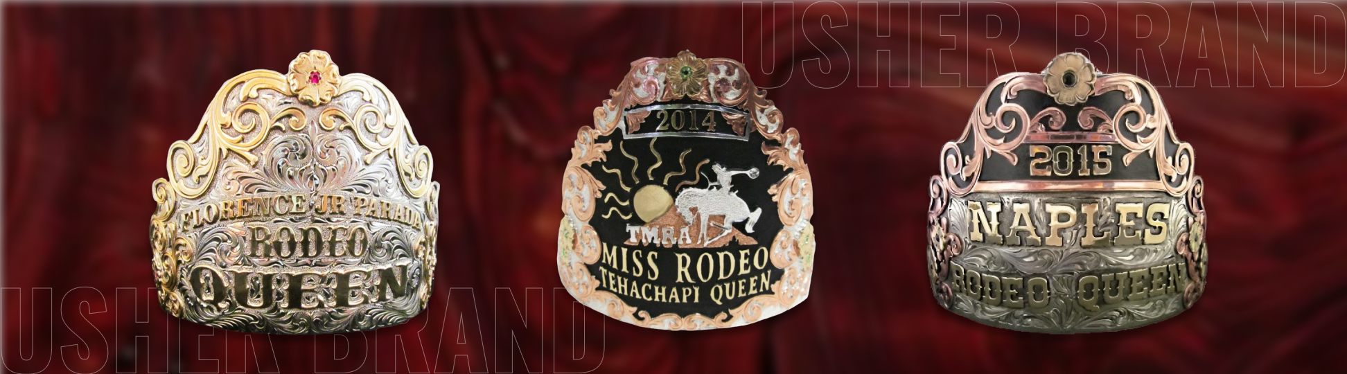 Rodeo Royalty Queen Crowns – Usher Brand Silver & Saddlery