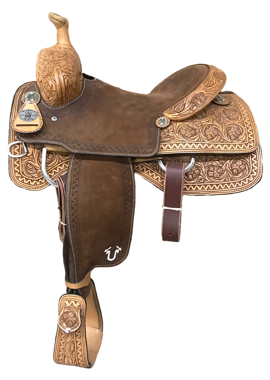 Usher Brand Calf Roper/ Breakaway Saddles – Usher Brand Silver & Saddlery
