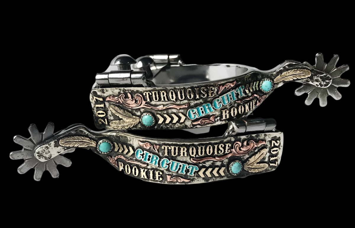 Trophy Spurs UBSP-001 – Usher Brand Silver & Saddlery
